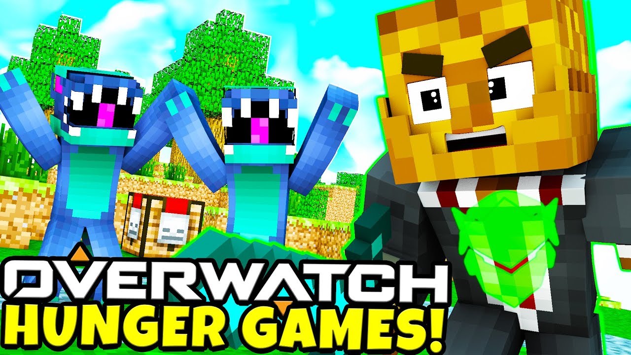 TEWTIY IS BAD AT MINECRAFT OVERWATCH MODDED HUNGER GAMES - MINECRAFT ...