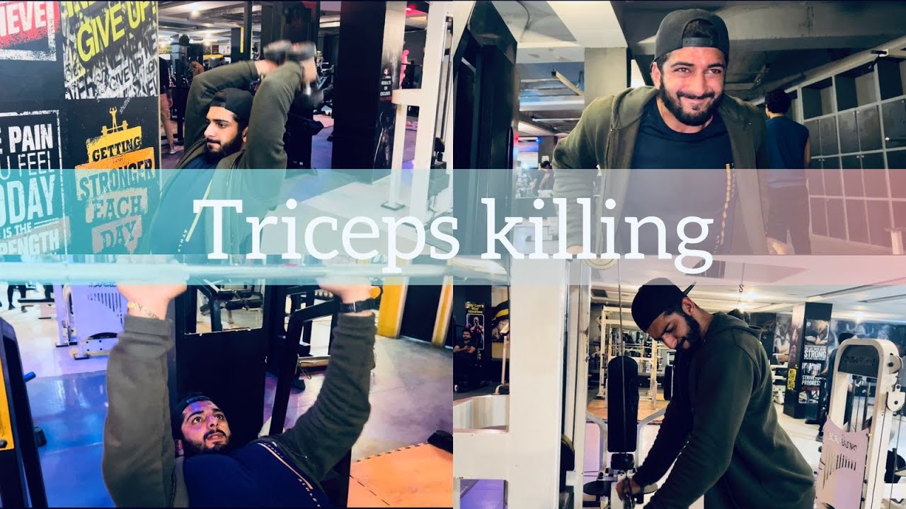 COMPLETE TRICEPS WORKOUT|| TRICEPS WORKOUT FOR BIGGENERS|| - YouTube