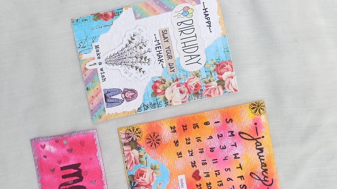 How To Make Birthday Card Diy Birthday Card Easybirthdaycardmaking
