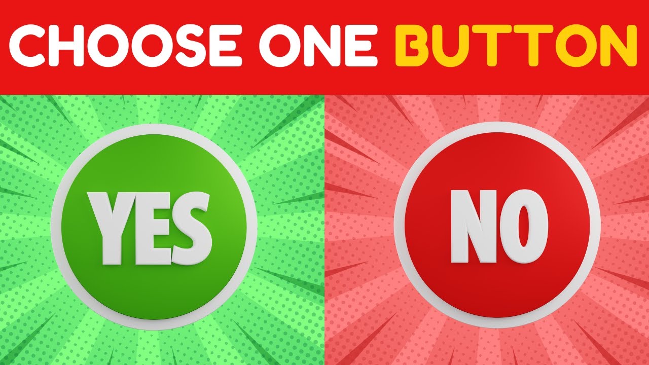 Choose One Buttton! Yes or No Challenge 🔴🟢 IQ Quiz Planet - YouTube