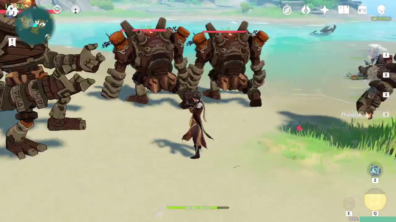 Genshin Impact Ningguang Healer x Support x DPS- Prototype Malice ...