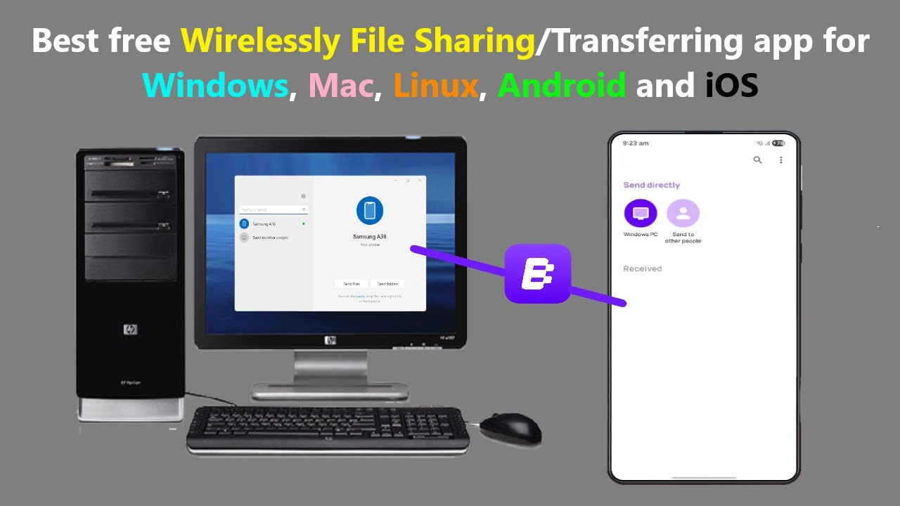 Best free Wirelessly File Sharing/Transferring app for Windows, Mac ...