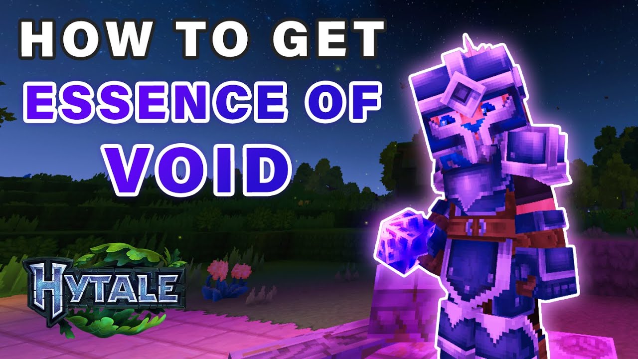 How to get Essence of the Void Hytale - YouTube