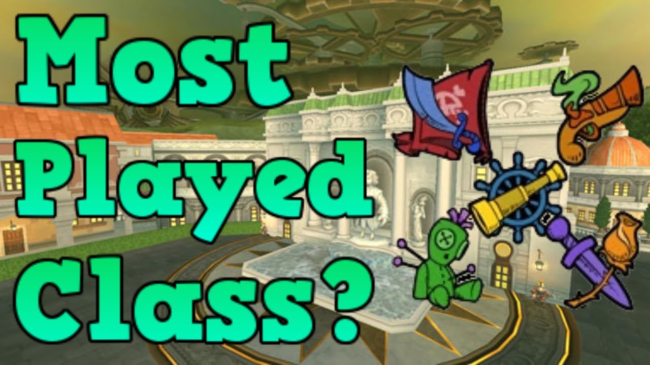 The Most and Least Played Classes in Pirate101! - YouTube