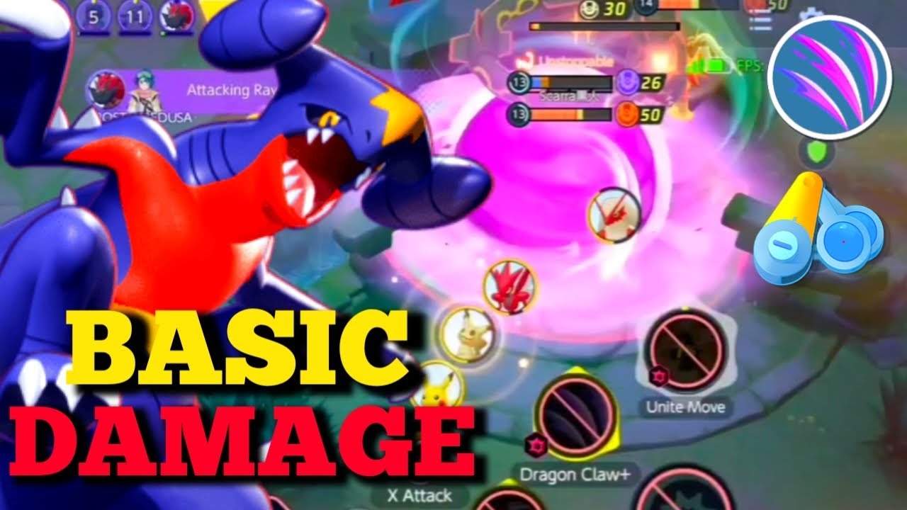 When Garchomp Basic Attack Get Activeted It Get Damage | Pokemon ...