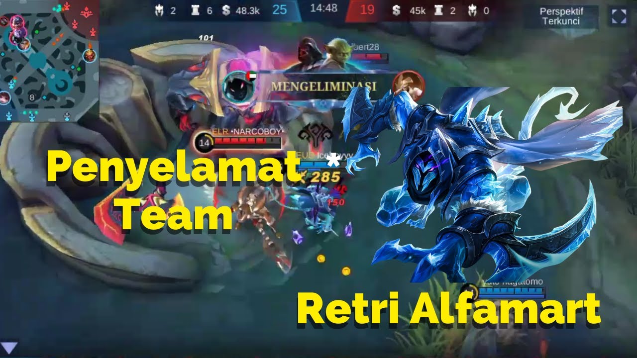 Mobile Legend - RETRI ALFAMART PENYELAMAT TIM - YouTube