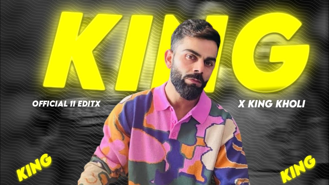 King kholi X King shit 🥵|| cricket fans|| cricket lovers|| official 11 editx - YouTube