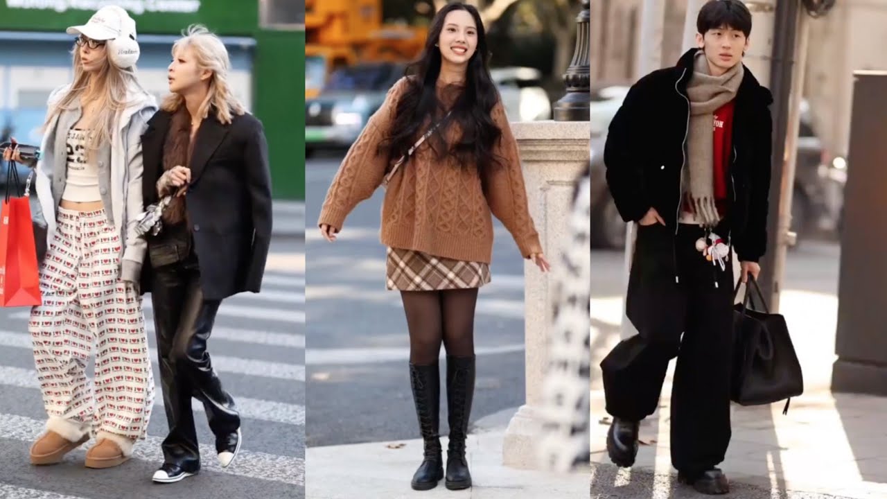 Passersby's Trendy Fashion Snapshots | Shanghai Winter Street Style ...