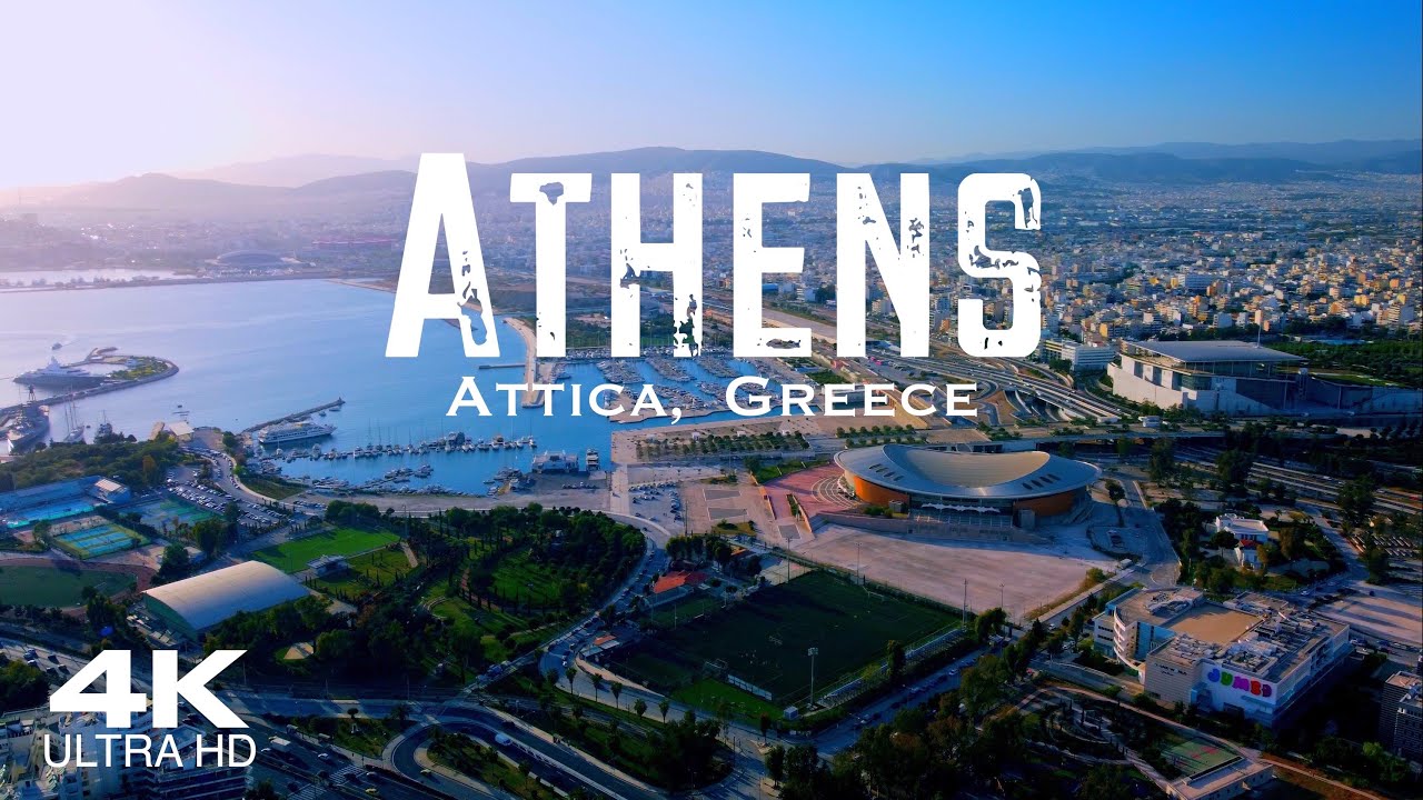 [4K] ATHENS 🇬🇷 Αθήνα | 2 Hour Drone Aerial Relaxation Film Drone Aerial ...
