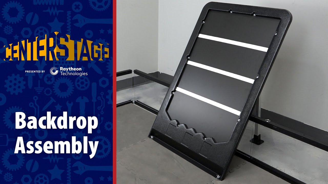 CENTERSTAGE Backdrop Assembly - YouTube