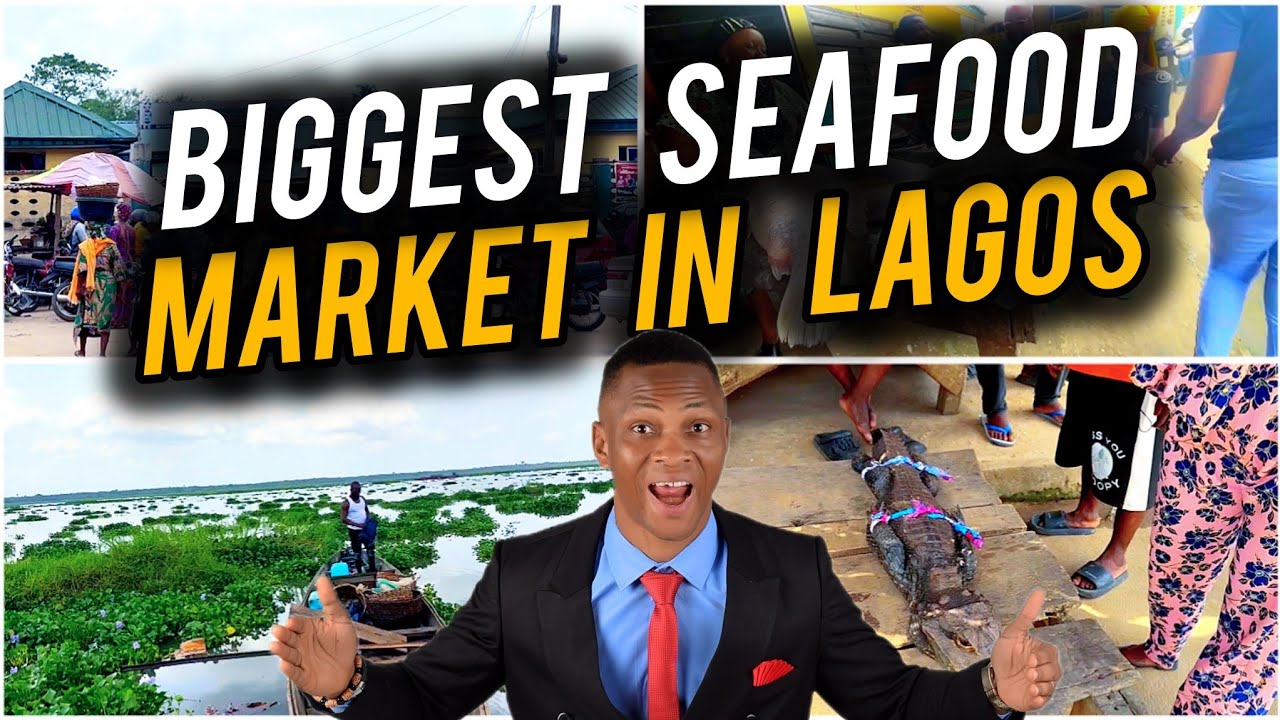 Touring The LARGEST SEAFOOD MARKET IN LAGOS: Epe Fish Market - YouTube