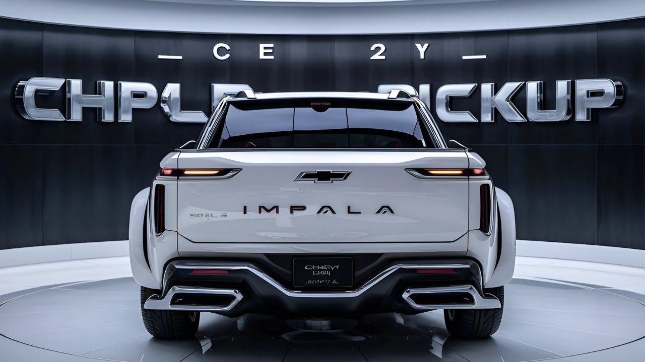 2025 Chevy Impala Pickup REVEALED The Bold Sedan Turned Truck You NEED ...