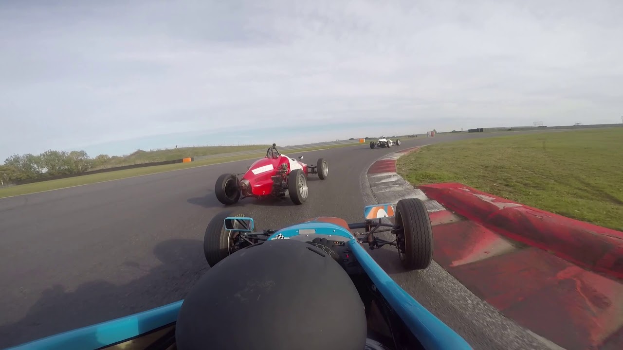 Christian Goller - Snetterton 200 Formula Vee 2018 - YouTube