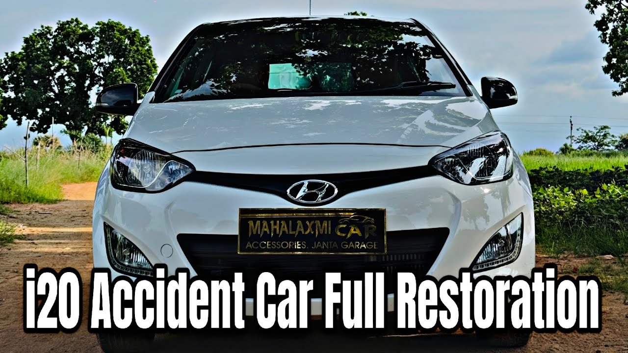 i20 Accident Car Full Restoration 🔧 | Before & After Transformation 🚘 ...