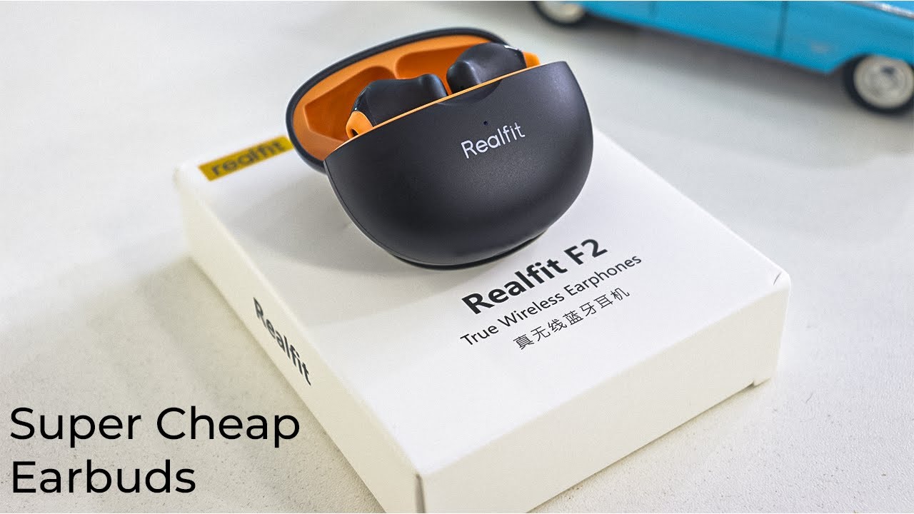 Realfit F2 TWS Bluetooth Earbuds | Hands-On Unboxing & Design - YouTube