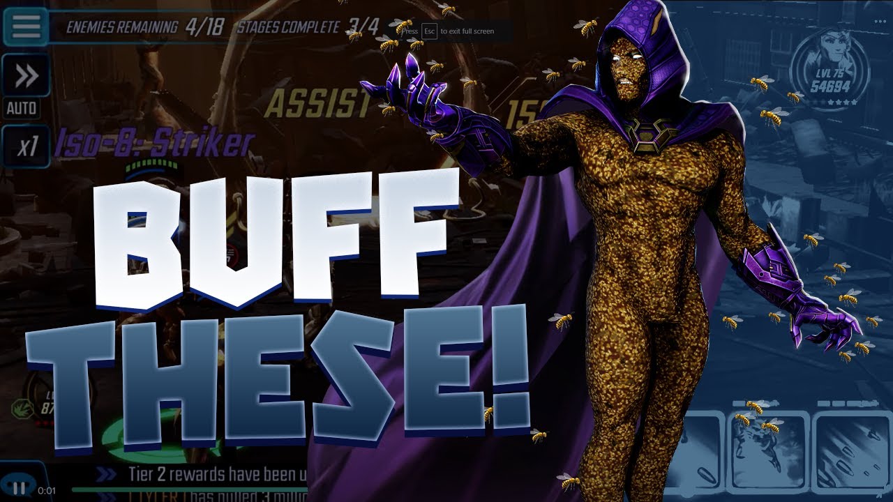 Top Teams That Need Buffing in MSF! - Marvel Strike Force - YouTube