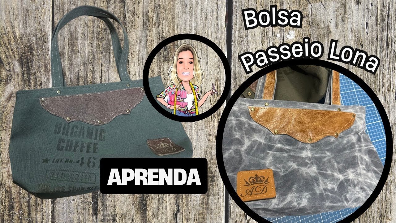 BOLSAS DE LONA ENCERADA - YouTube