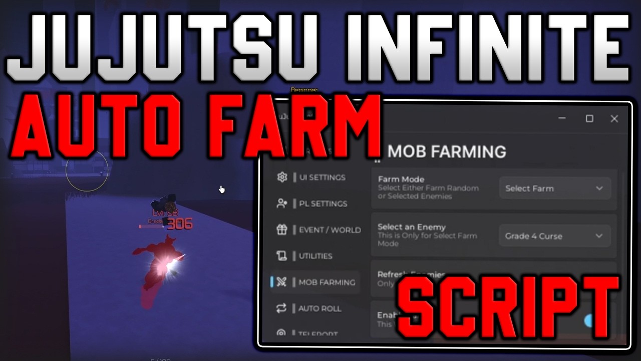 [🔥UPDATE] Jujutsu Infinite Script Auto Farm, Instant Kill, God Mode ...