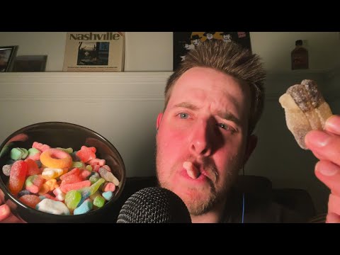 ASMR - Chewy Candy Haul! (CHEWING & MOUTH SOUNDS) - YouTube