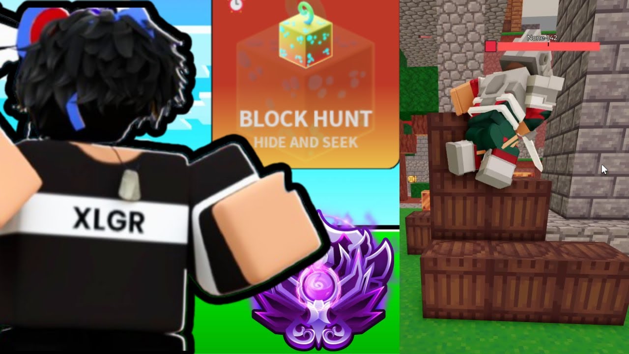 I Became INVISIBLE BLOCK HUNT Mode In Roblox Bedwars.. - YouTube