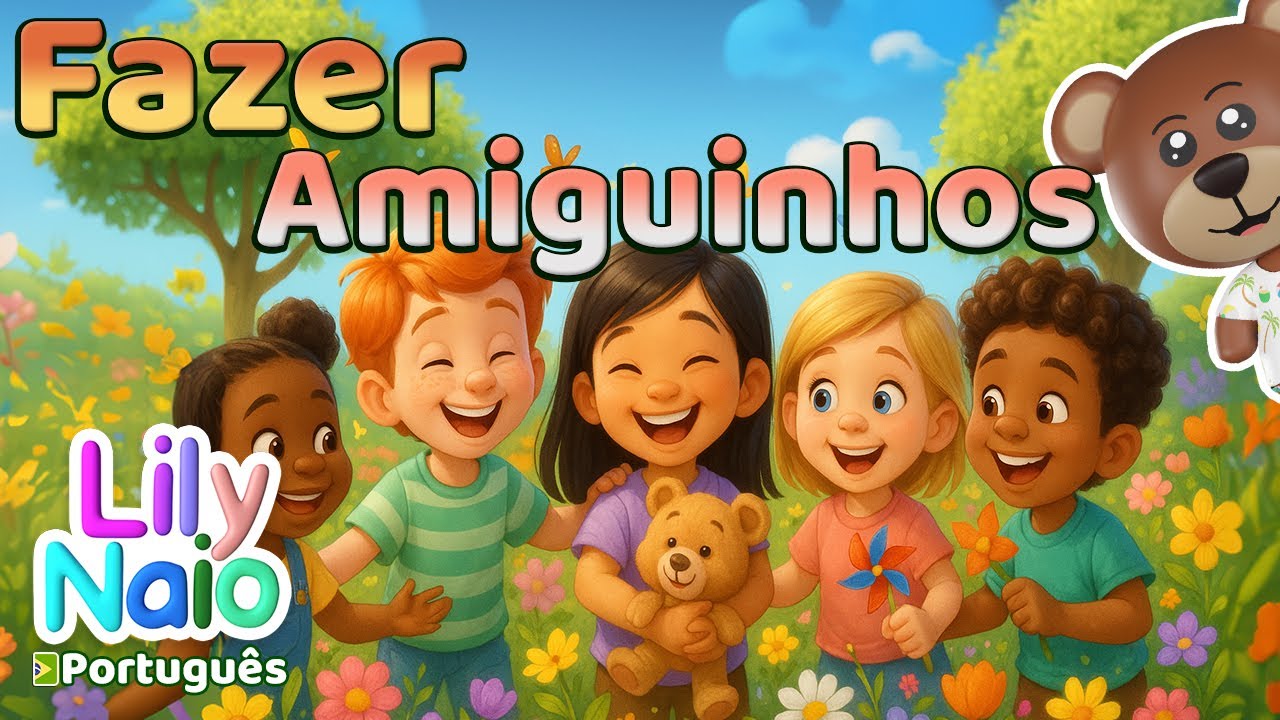 Vamos Fazer Amiguinhos! | Música Infantil Educativa com Lily e Naio ...