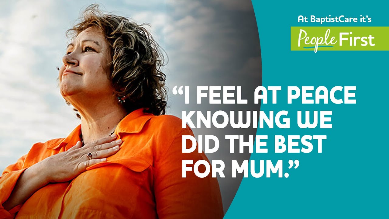 At BaptistCare Aged Care Homes, we’re People First - YouTube