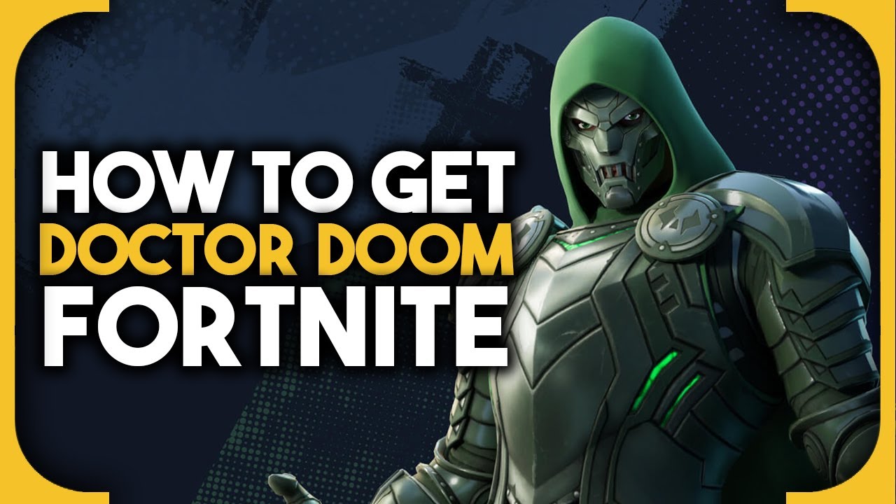 How to get the Doctor Doom skin in Fortnite - YouTube