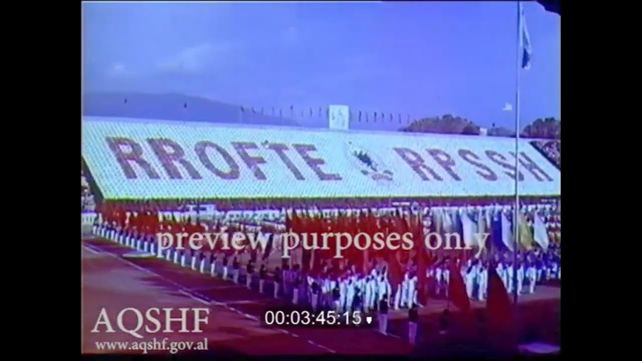 [1979] "Himni i Flamurit" - PSR Albania National Anthem - 35th ...