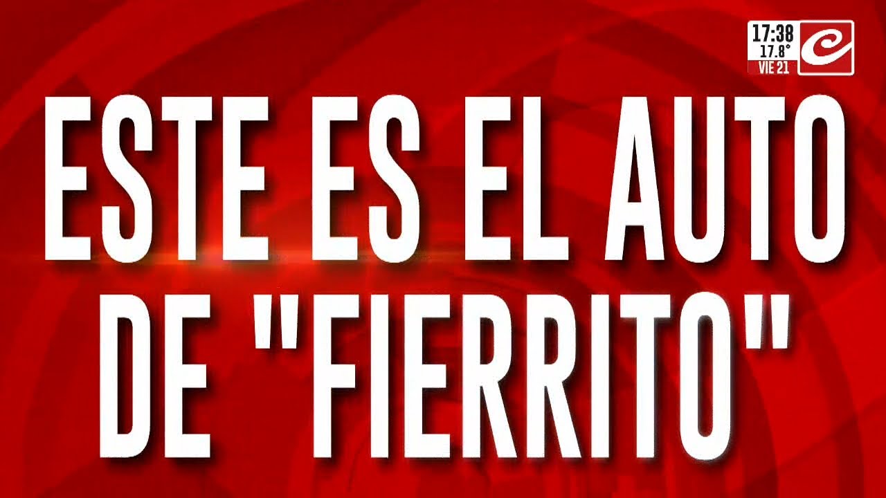 Caso Loan: encontraron un cuchillo en el auto de "Fierrito" - YouTube