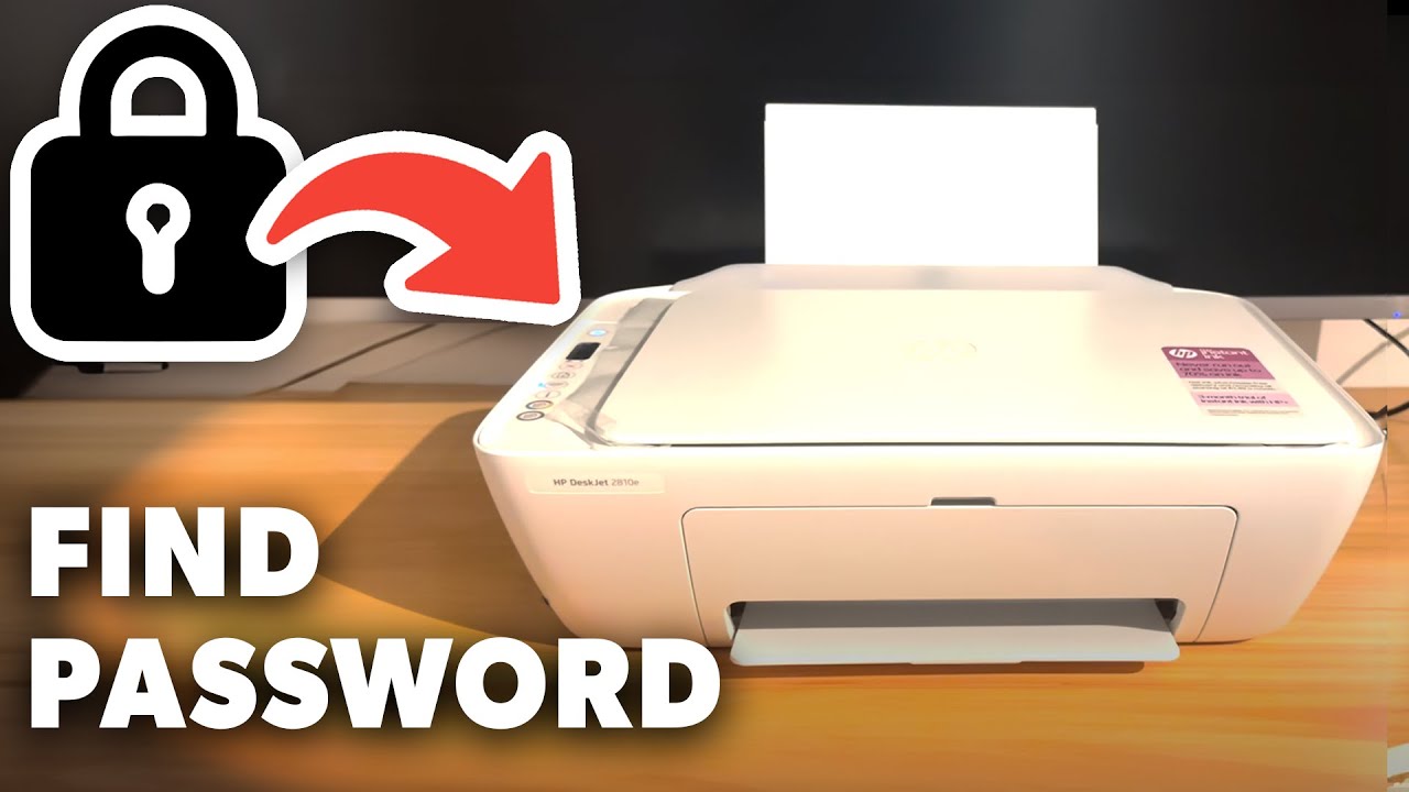 How to Find HP Deskjet Printer Password - Full Guide - YouTube