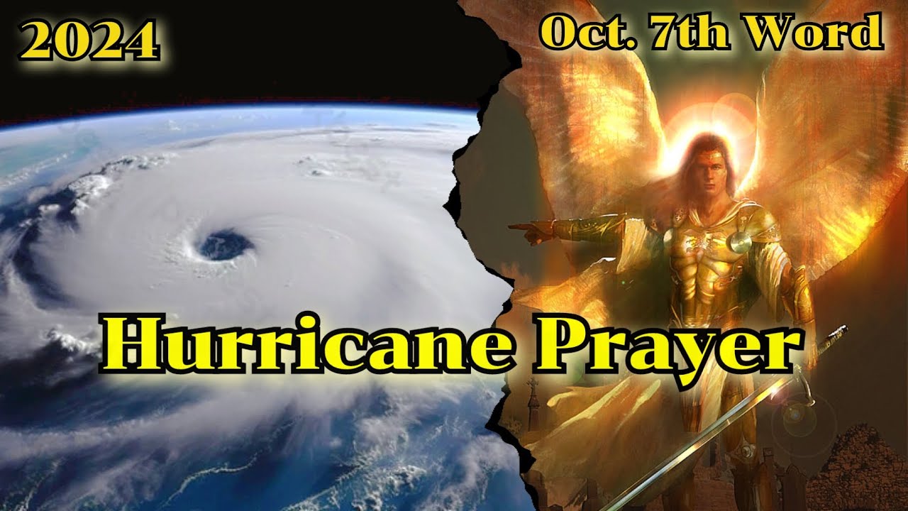 God's Words During Hurricane Milton! Intercessory Prayer! #God # ...