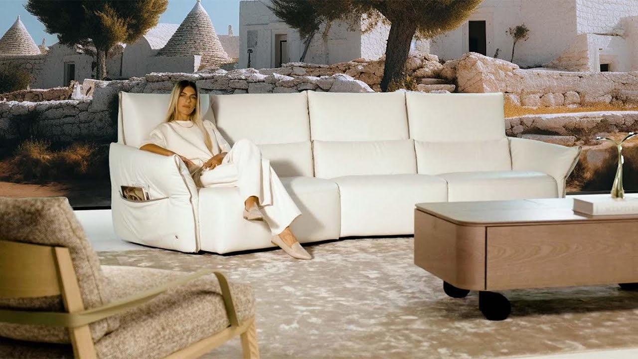 Melandas Furniture - Wellbe Sofa | Natuzzi italia - YouTube