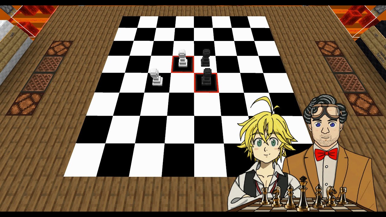 ♟️ Minecraft Redstone-Schach #21 - Figuren schlagen - YouTube