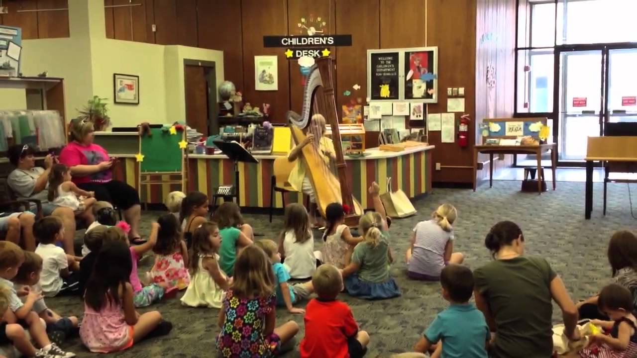 Anna Lee Crumpton, Harpist @ PLJCS - YouTube