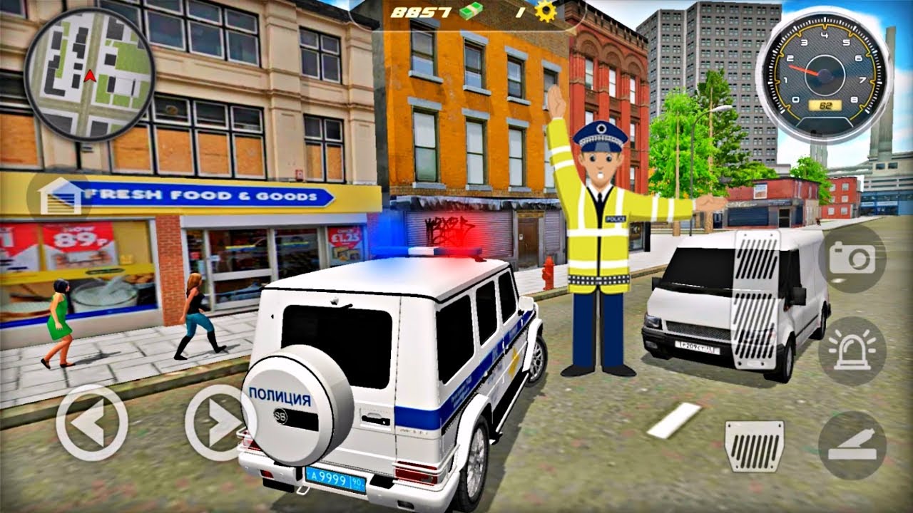 Mercedes G Class Police Car Driving in City - Best Android Gameplay ...