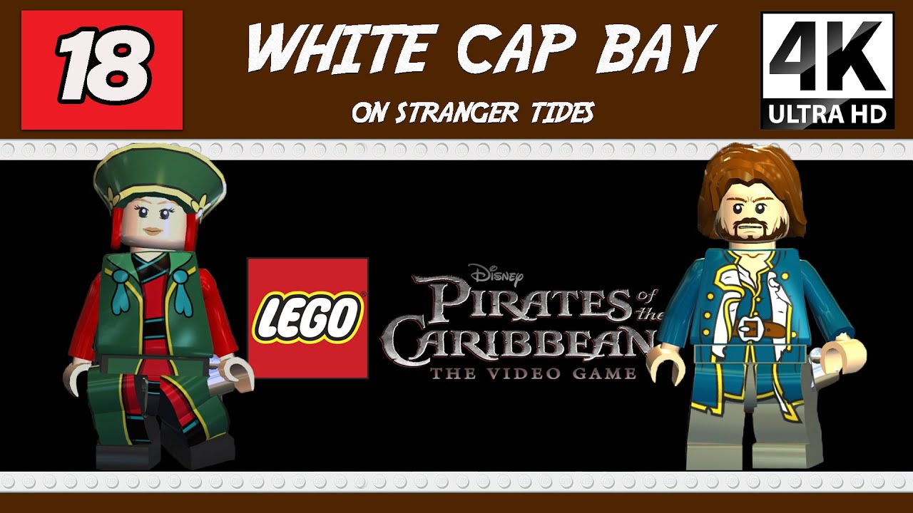 Lego Pirates of the Caribbean Gameplay | PC/4K 60FPS | White Cap Bay ...
