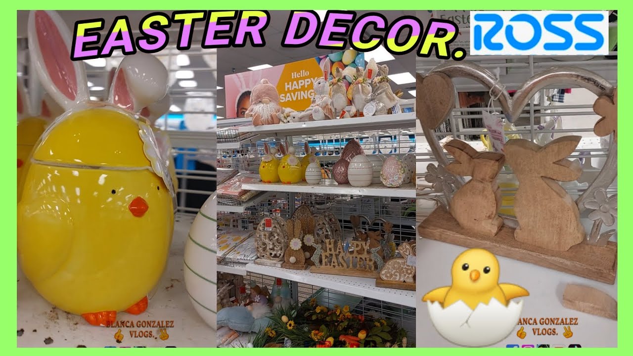 EASTER DECOR 🐣/ROSS *no audio* #ross #easter #asmr - YouTube