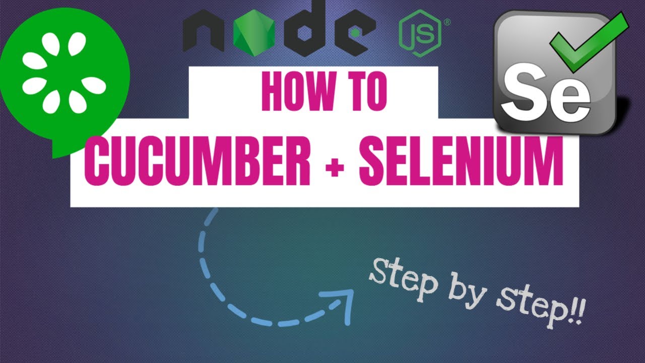 How To Cucumber And Selenium With Node Js Youtube