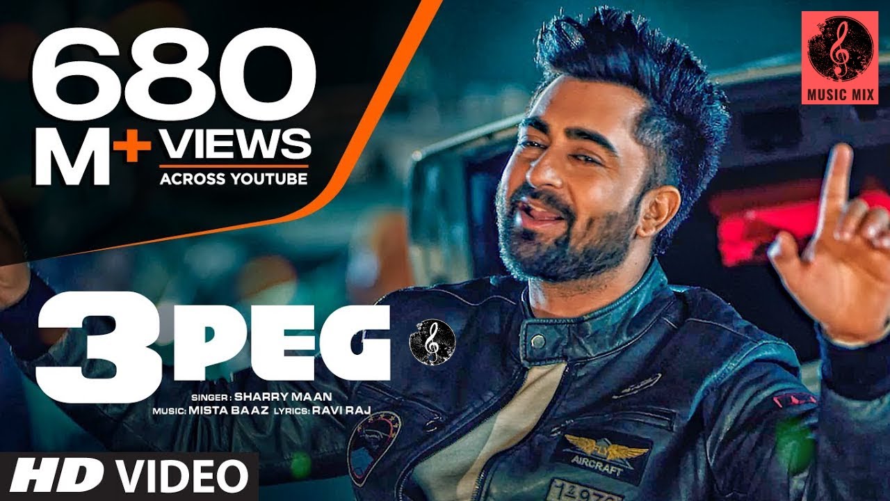 3 Peg | Sharry Mann | 3 Peg Sharry Mann | 3 Peg Baliye | MusicMix ...
