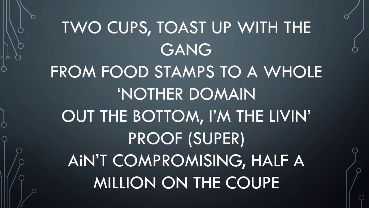 Future – Mask off (official music lyrics video) - YouTube