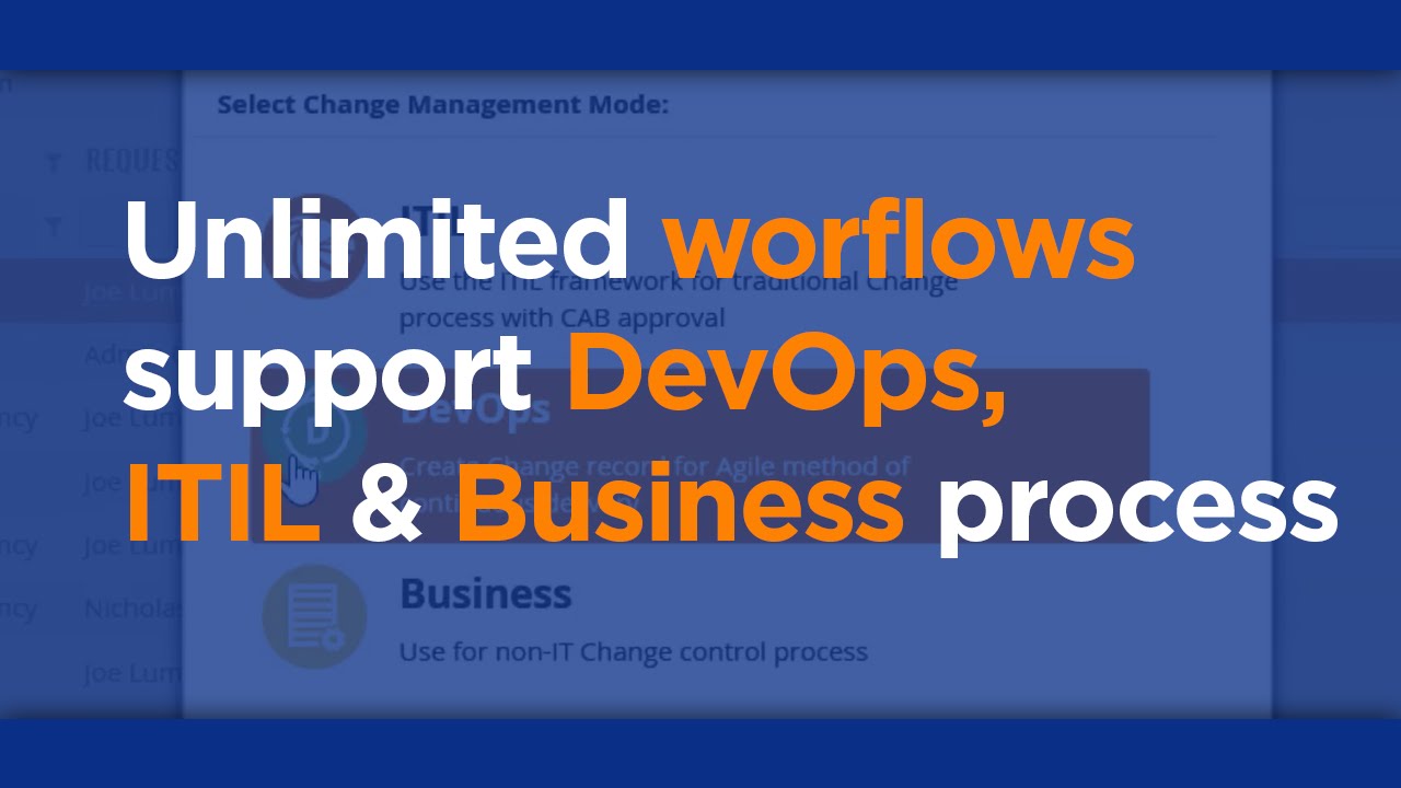 ChangeGear Change Manager - Create Unlimited Change Workflows ...