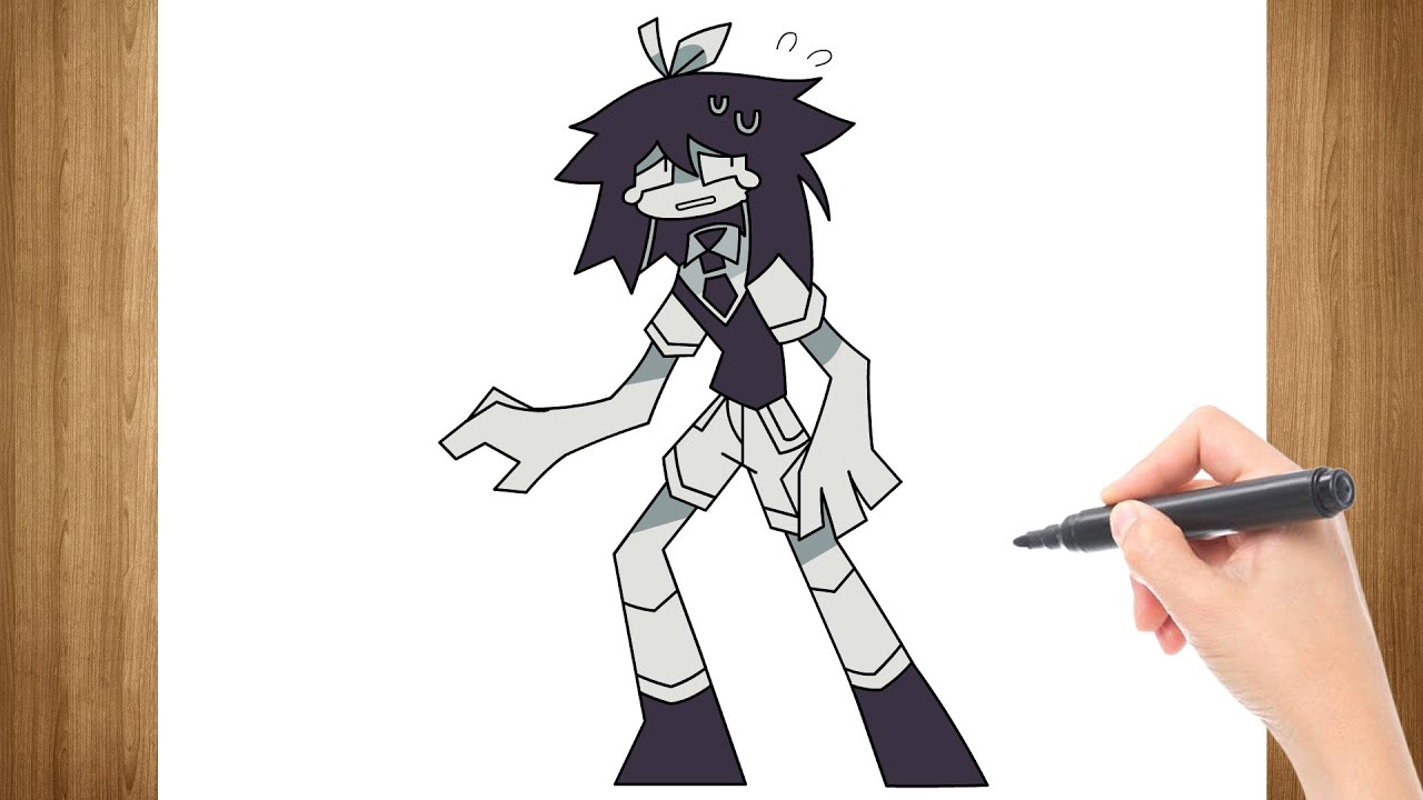 How To Draw Abbie Easy - Fundamental Paper Education - YouTube