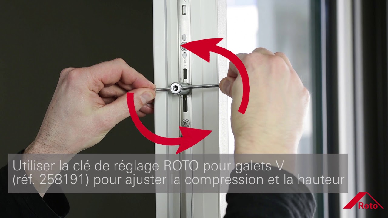 Roto NT - Réglage des galets champignons (V) - YouTube