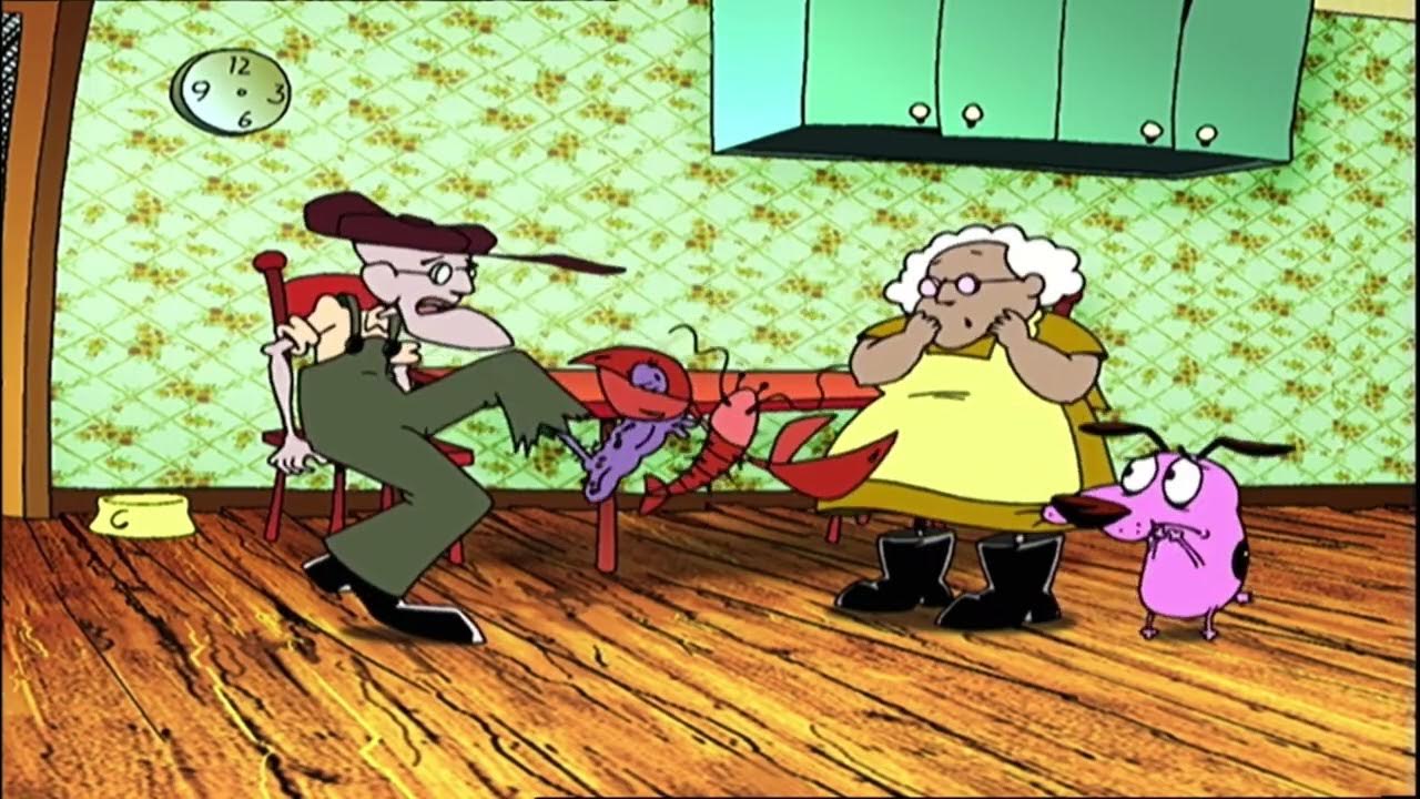 Muriel trying to heal Eustace’s fungus foot [UNCUT/HD] Courage the Cowardly Dog - YouTube
