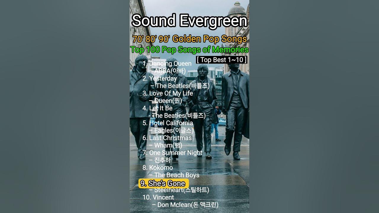 70' 80' 90' 골든팝송 Golden Pop Song - Top 100 Pop Songs of Memories ️ She ...