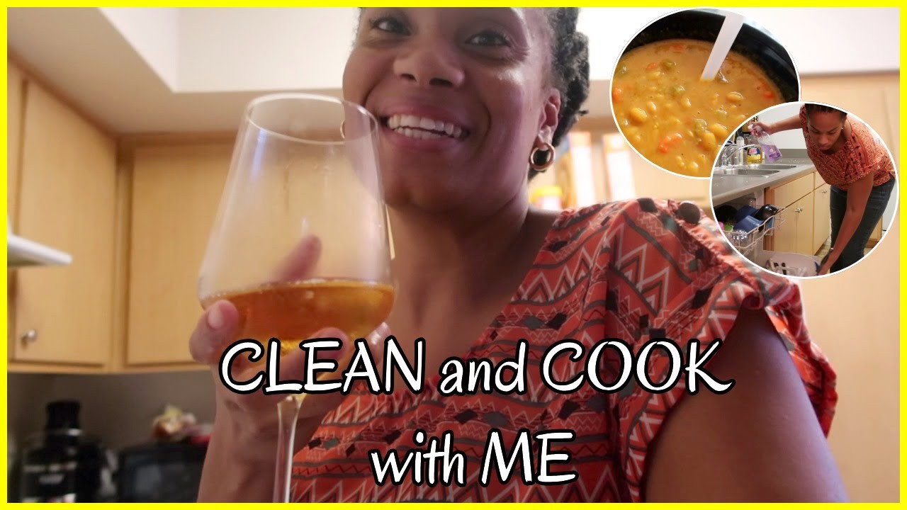 How I make my BEAN SOUP | COOK N CLEAN with ME - YouTube