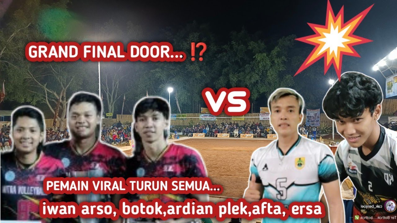 DOOR ⁉️grand final cokro kusumo cup CBS SUKOREJO VS MILANGASRI(afta, ardian, ersa, iwan arso ...