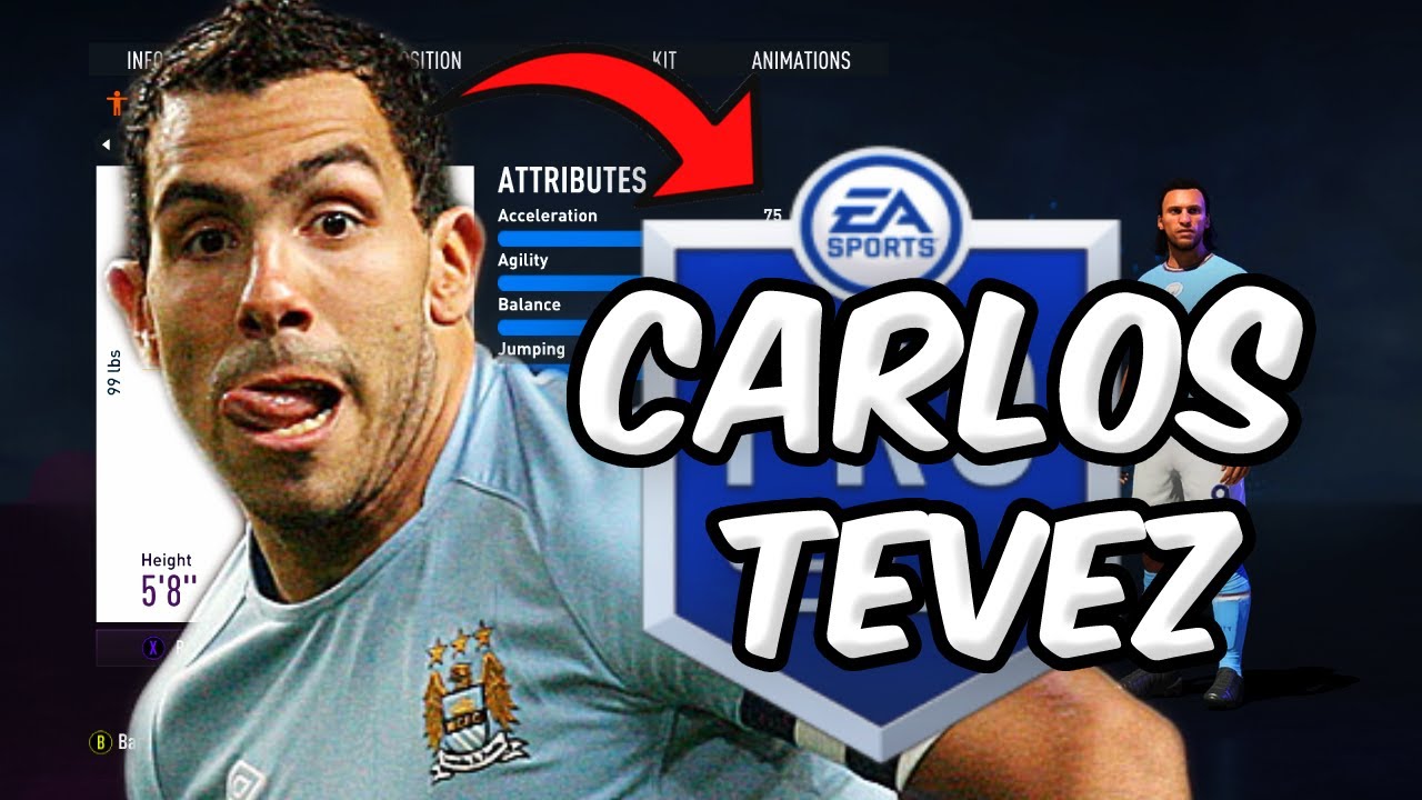 FIFA 23 | VIRTUAL PRO LOOKALIKE TUTORIAL - Carlos Tevez - YouTube
