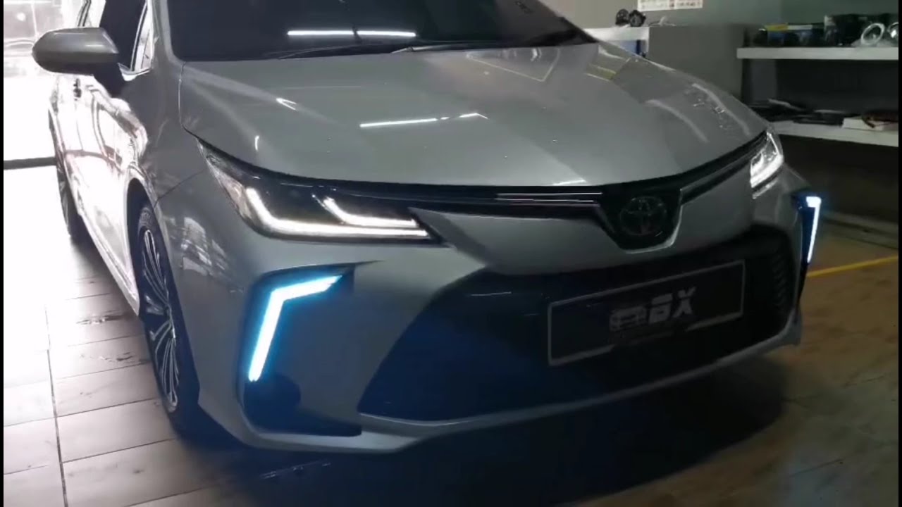 Toyota Altis 2020 ｜ Front Bumper DRL Day Running Light with Sequential ...