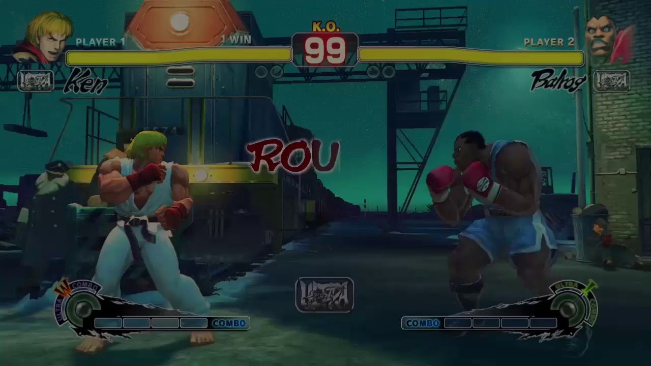 ROUND ONE FIGHT!!! [Street Fighter 4 Gameplay] - YouTube